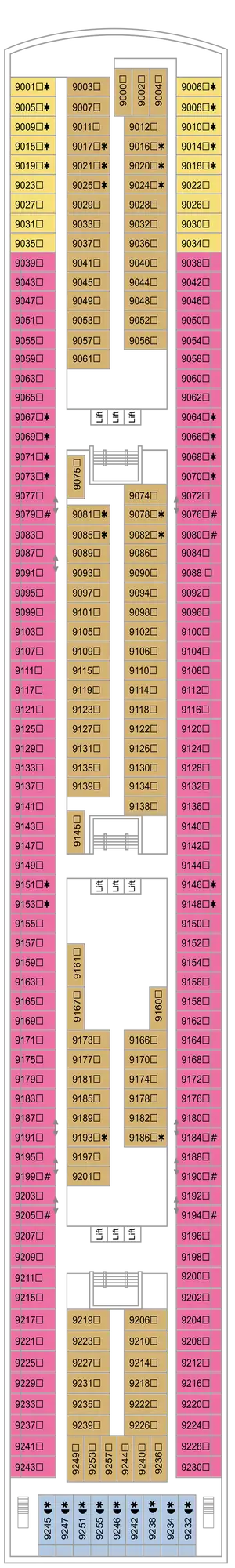 Deck Plan for Marella Explorer 2 | Iglu Cruise