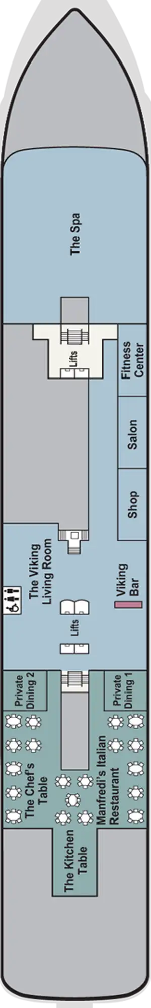 Deck Plan for Viking Orion | Iglu Cruise