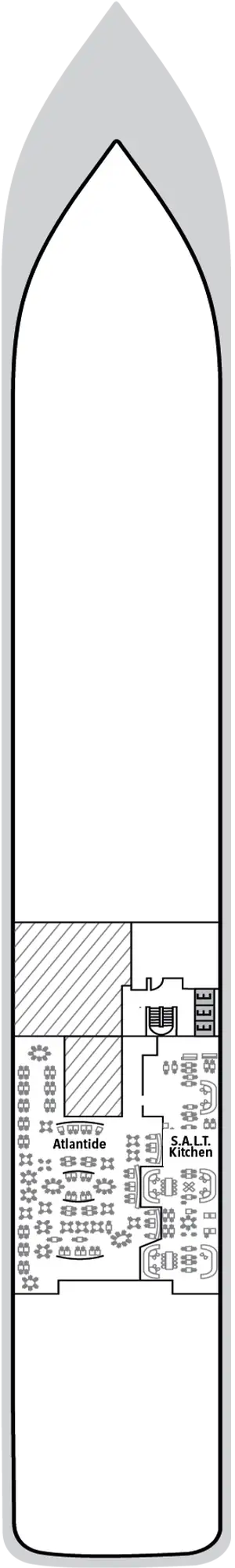 Deck Plan for Silver Ray | Iglu Cruise