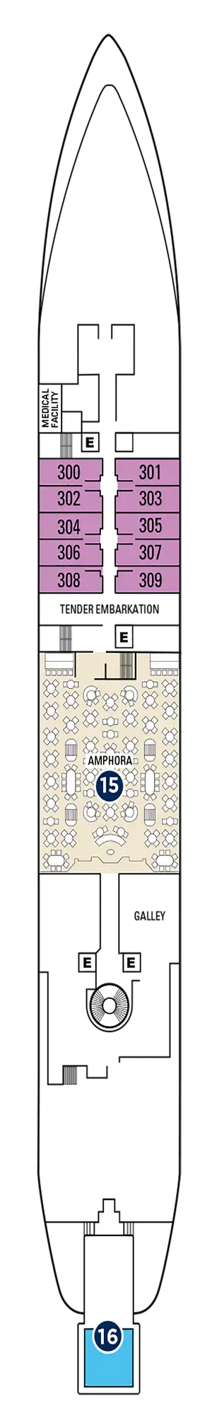 Deck Plan for Star Legend | Iglu Cruise